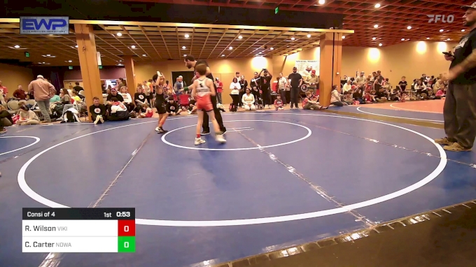 56-59 lbs Consi Of 4 - Romeo Wilson, Viking Wrestling Club vs Cooper ...