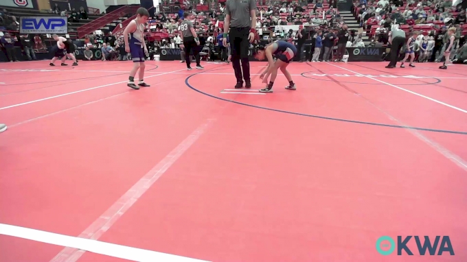 76 lbs Quarterfinal - Tristine Grant, Ponca City Wildcat Wrestling vs ...