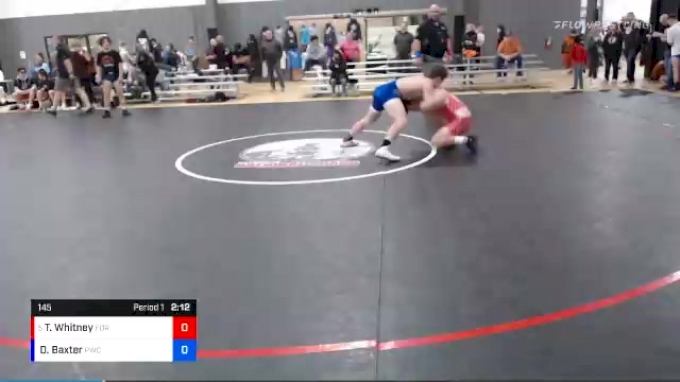 145 lbs Cons. Semi - Ty Whitney, FordDynastyWrestlingClub vs Dustin ...