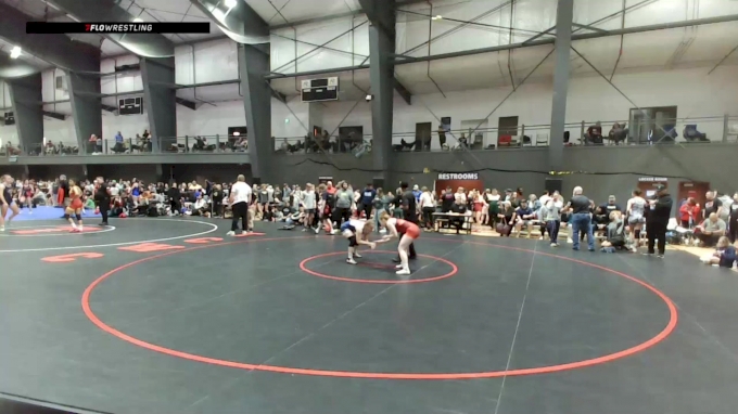 Junior Girls FS - 135 lbs Champ. Round 2 - Caidence Crawford, OR vs ...