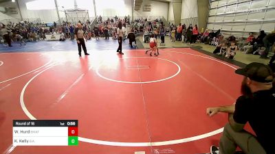 58 lbs Round Of 16 - Winton Hurd, Skiatook Youth Wrestling 2022-23 vs ...