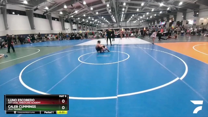 135 lbs Cons. Round 3 - Caleb Cummings, Jflo Trained vs Luno Escobedo ...