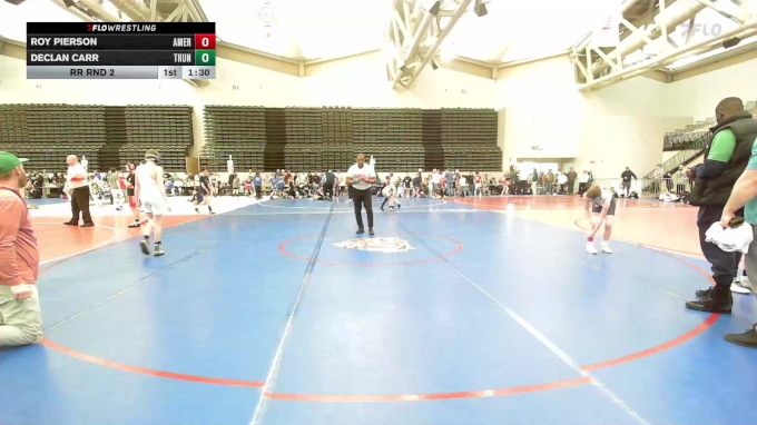 101 lbs Rr Rnd 2 - Roy Pierson, American MMAW ES vs Declan Carr ...