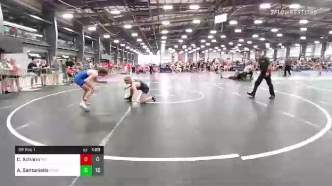 132 lbs Rr Rnd 1 - Colin Scherer, Pit Crew vs Anthony Santaniello ...