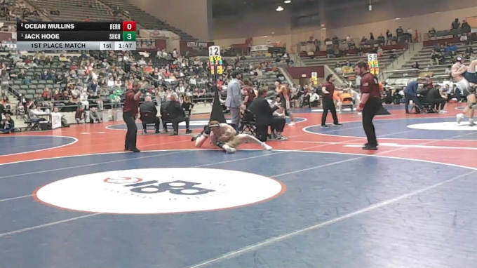 4A 150 lbs 1st Place Match - Jack Hooe, Shiloh Christian vs Ocean ...