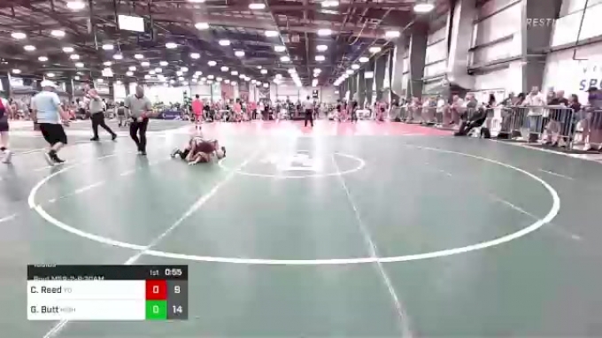 105 lbs Rr Rnd 2 - Connor Reed, Young Guns Red vs Gunner Butt, High Rollers