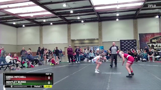 101-105 lbs Round 2 - Bentley Burke, Garage Grapplers vs Kirra Mitchell ...
