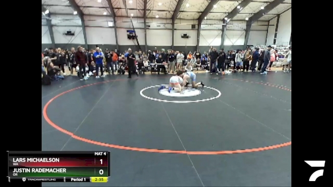182 lbs Semifinal - Lars Michaelson, WA vs Justin Rademacher, OR