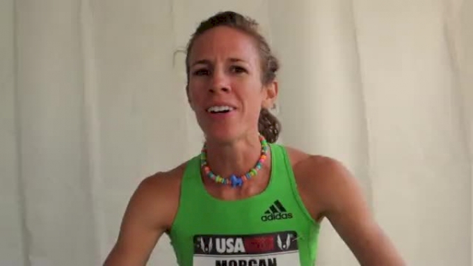 Morgan Uceny & Anna Pierce after qualifying to 1500m final at USATF ...