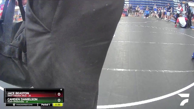 75 lbs Finals (8 Team) - Jace Beaston, West Virginia Wild vs Camden Danielson, Team Operators