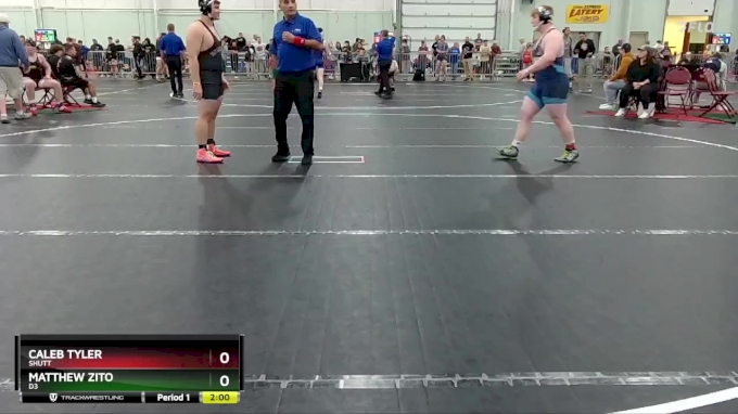 215 lbs Round 5 - Caleb Tyler, Shutt vs Matthew Zito, D3