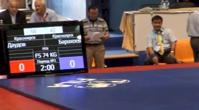 74 lbs round1 Daudov vs. Barachoev