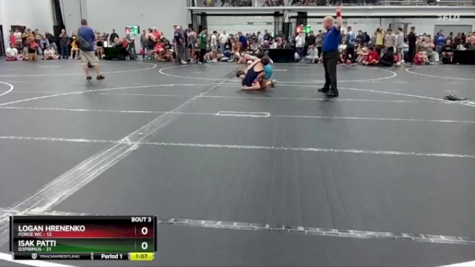150 lbs Placement (4 Team) - Logan Hrenenko, Force WC vs Isak Patti ...