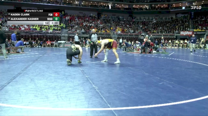 2A-285 lbs Champ. Round 1 - Alexander Kasner, Woodward-Granger vs Kaden ...