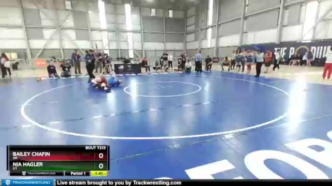 62 lbs Cons. Round 4 - Bailey Chafin, OR vs Nia Hagler, UT