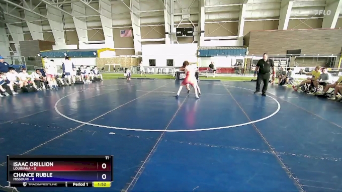 150 lbs Quarterfinals (8 Team) - Isaac Orillion, Louisiana vs Chance ...