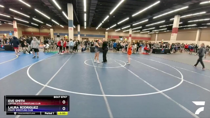 155 lbs Cons. Semi - Eve Smith, Lofton Style Wrestling Club vs Laura ...