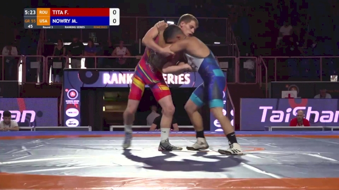 55 kg - Max Nowry, USA vs Florin Tita, ROU