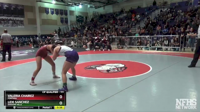 111 lbs 3rd Place Match - Lexi Sanchez, Shadow Hills vs Valeria Chairez ...