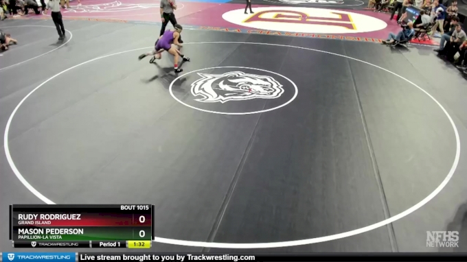 Champ. Round 1 - Mason Pederson, Papillion-La Vista vs Rudy Rodriguez ...