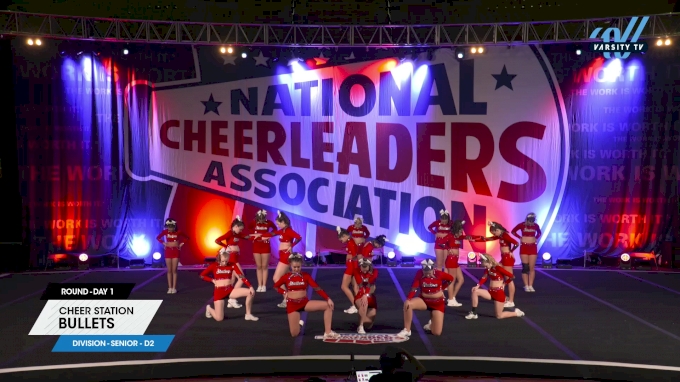 Cheer Station - Bullets [2024 L2 Senior - D2 Day 1] 2024 NCA San Marcos ...
