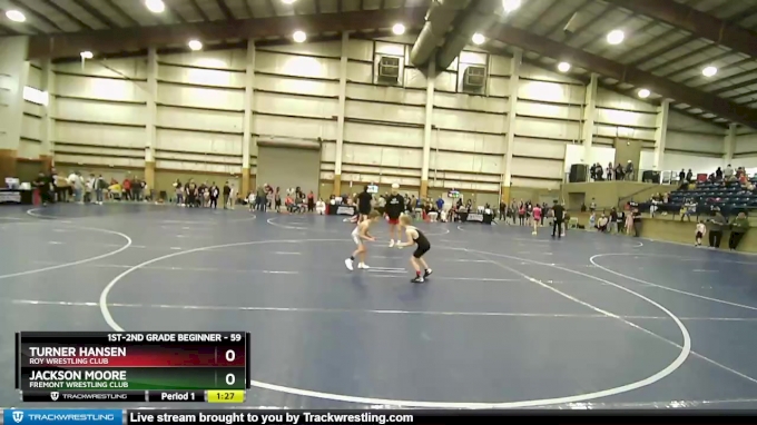 59 lbs Round 3 - Jackson Moore, Fremont Wrestling Club vs Turner Hansen ...