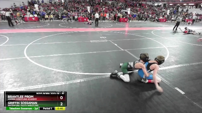 81 lbs Cons. Round 5 - Griffin Sossaman, Waterford Youth Wrestling vs ...