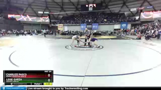 Champ. Round 2 - Lexie Garza, Wapato (Girls) vs Charlize Pasco, North ...