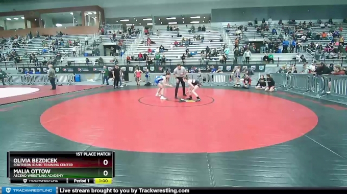 110 lbs 1st Place Match - Malia Ottow, Ascend Wrestling Academy vs ...