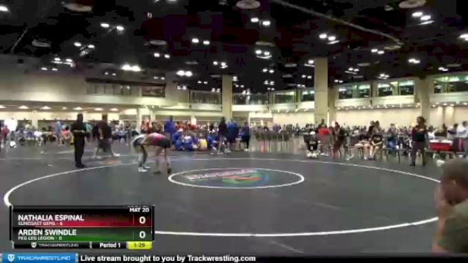 107 lbs Semis & Wb (16 Team) - Nathalia Espinal, Suncoast Gems vs Arden ...
