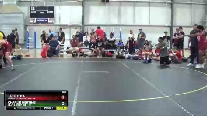 170 lbs Round 3 (6 Team) - Jack Tota, American Gladiators vs Charlie ...