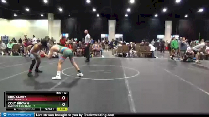 120 lbs Round 6 (8 Team) - Colt Brown, Backyard Boyz Black vs Eric ...