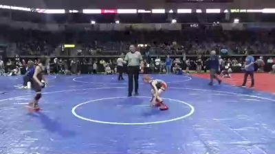 67 lbs Consi Of 8 #1 - Carson Smith, F-5 Grappling vs Henry Duncan ...