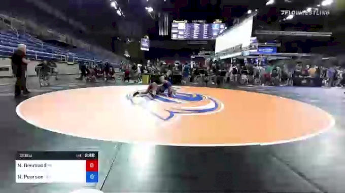 120 lbs Consi Of 16 #2 - Nathan Desmond, Pennsylvania vs Noah Pearson ...