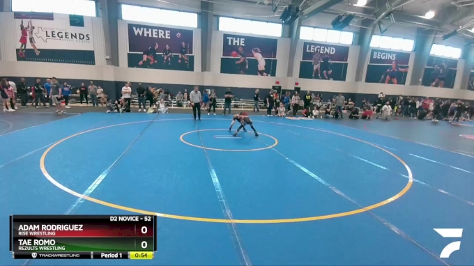 52 lbs 3rd Place Match - Adam Rodriguez, Rise Wrestling vs Tae Romo ...