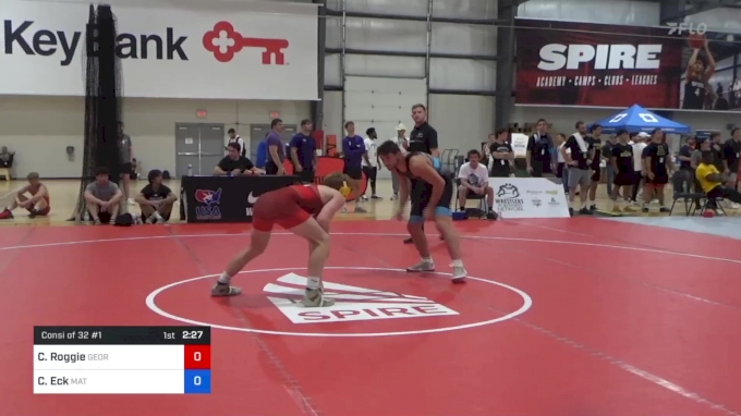 70 kg Consi Of 32 #1 - Cale Roggie, George Mason University vs Connor ...