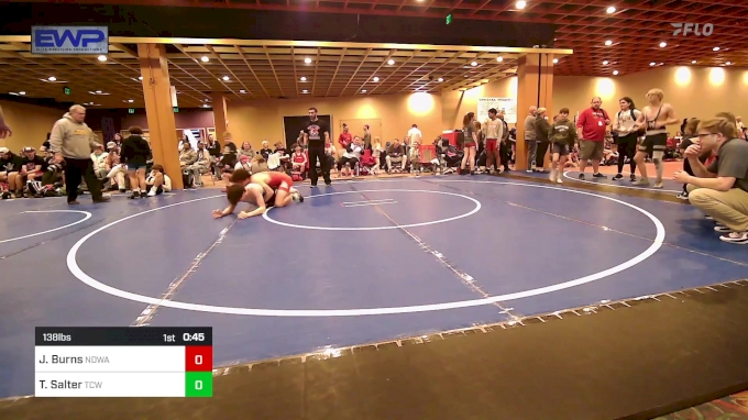 138 lbs Consolation - Tyler Salter, Team Conquer vs Jace Burns, NORTH ...