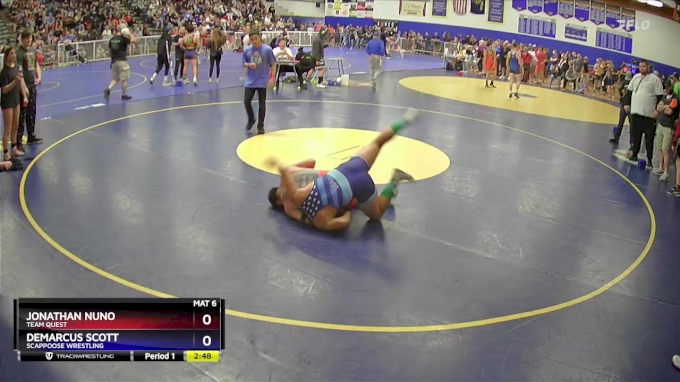 175 lbs Cons. Round 1 - Jonathan Nuno, Team Quest vs Demarcus Scott ...