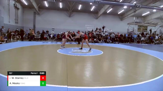 157 lbs Cons. Round 3 - Warrick Stanley, Regis Jesuit vs Ashtyn Meeks ...