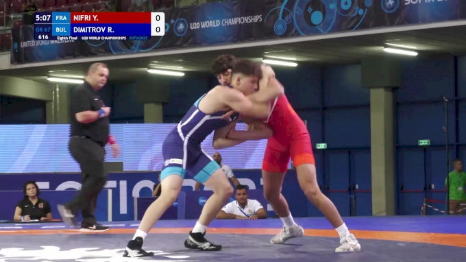 67 kg 1/8 Final - Yanis Nifri, France vs Radoslav Dimitrov, Bulgaria