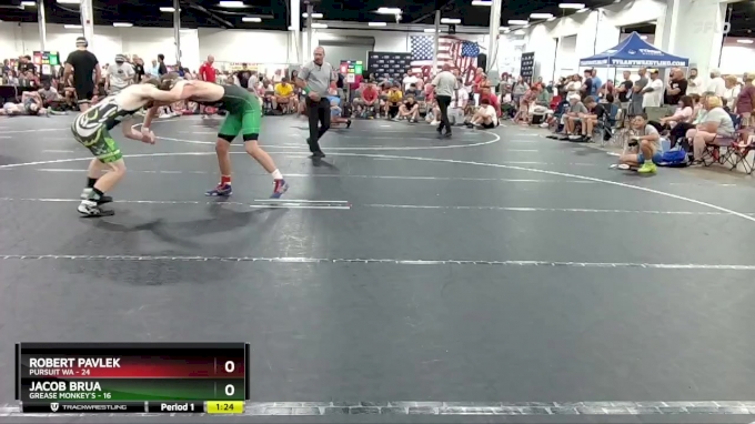 144 lbs Round 3 (6 Team) - Jacob Brua, Grease Monkey`s vs Robert Pavlek ...