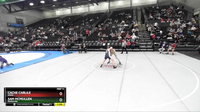 168 lbs Champ. Round 2 - Cache Carlile, Davis vs Sam McMullen, Ridgeline