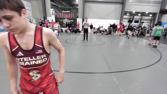 43 kg Quarterfinal - Colt Backenstoss, Steller Trained Bane vs Cruz ...