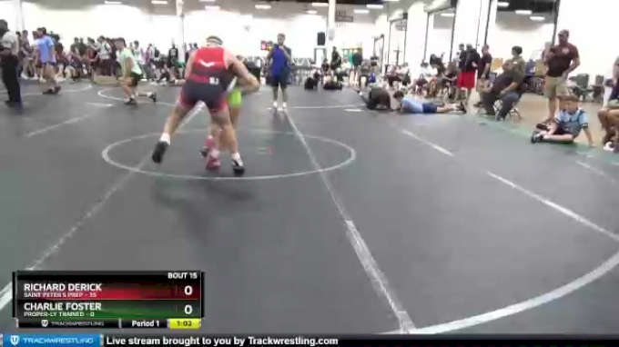 152 lbs Round 4 (8 Team) - Richard DeRick, Saint Peter`s Prep vs ...