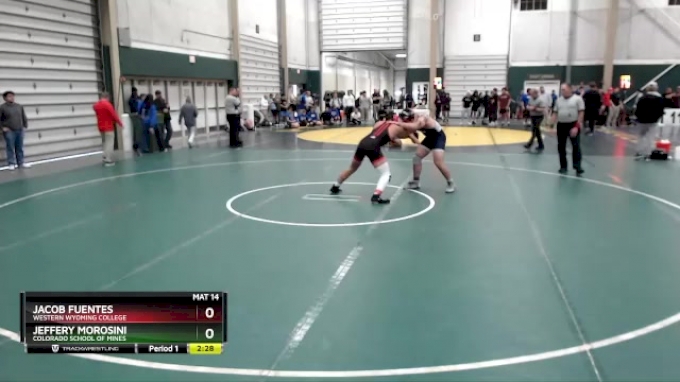 197 lbs Cons. Round 3 - Jeffery Morosini, Colorado School Of Mines vs ...