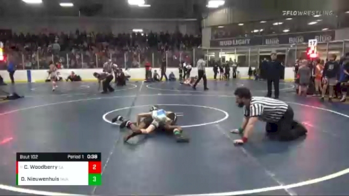 80 lbs Semifinal - Cyrus Woodberry, Silverback Academy vs Dylan ...
