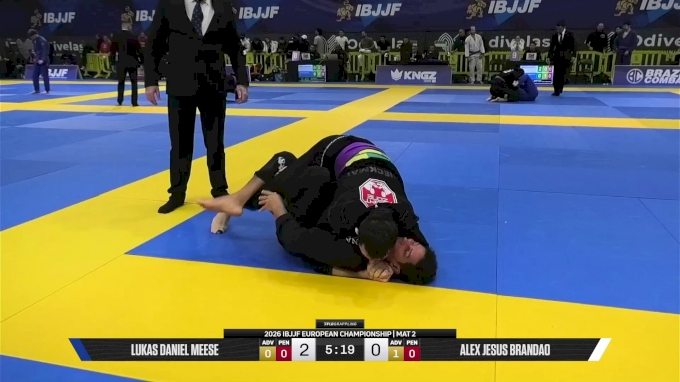 Alex Jesus Brandao vs Lukas Daniel Meese 2026 European Jiu-Jitsu IBJJF ...