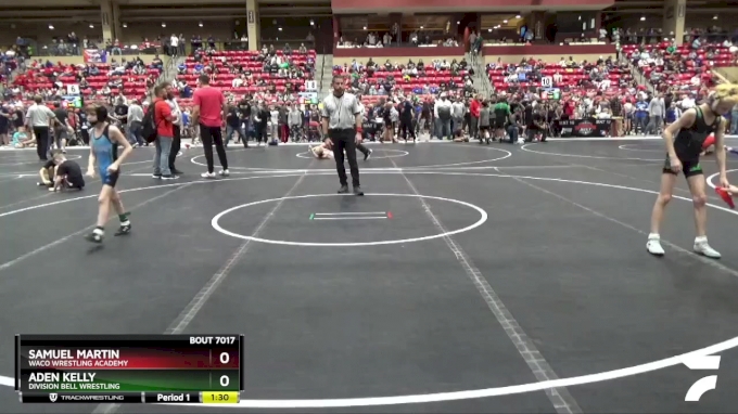 64 lbs Champ. Round 1 - Aden Kelly, Division Bell Wrestling vs Samuel ...