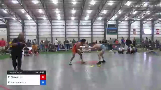 70 kg Consi Of 32 #1 - Elijah Chacon, Indiana vs Eddie Homrock ...