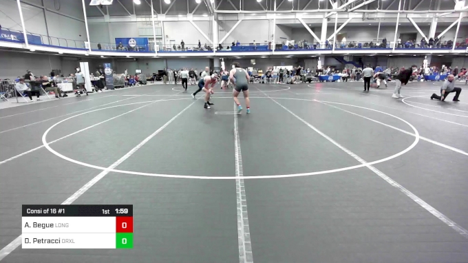 285 lbs Consi Of 16 #1 - Aeden Begue, Long Island U vs Dom Petracci, Drexel